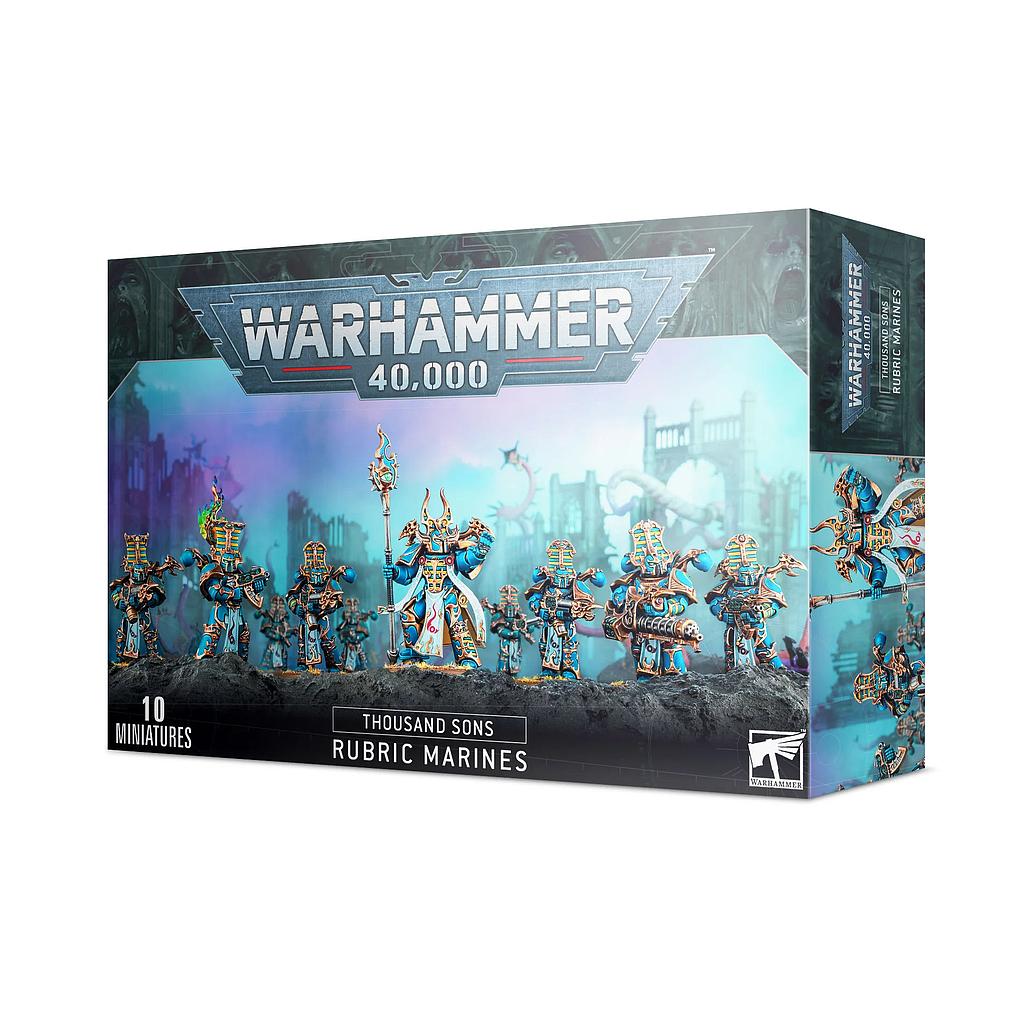 Thousand Sons: Rubric Marines - Warhammer 40,000 | Retro Games SA